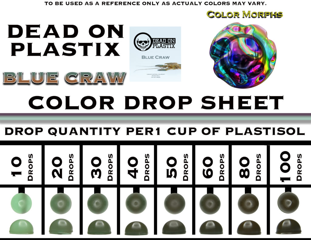 Color drop count pages – Dead On Plastix